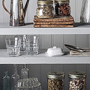 WM Bartleet & Sons White Butter Dish with Lid, Quality Porcelain. Small 10cm Dish with Lid