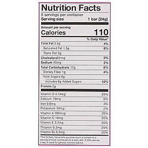 MADEGOOD Organic Chocolate Drizzled Granola Bars, 4.25 OZ