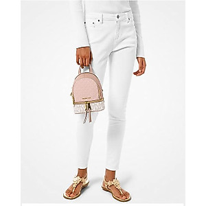 Michael kors mini xs pink rhea backpack (ballet)
