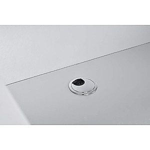 Reception Desk LED Lighted Reception Area Counter LANGARA in Silver Grey