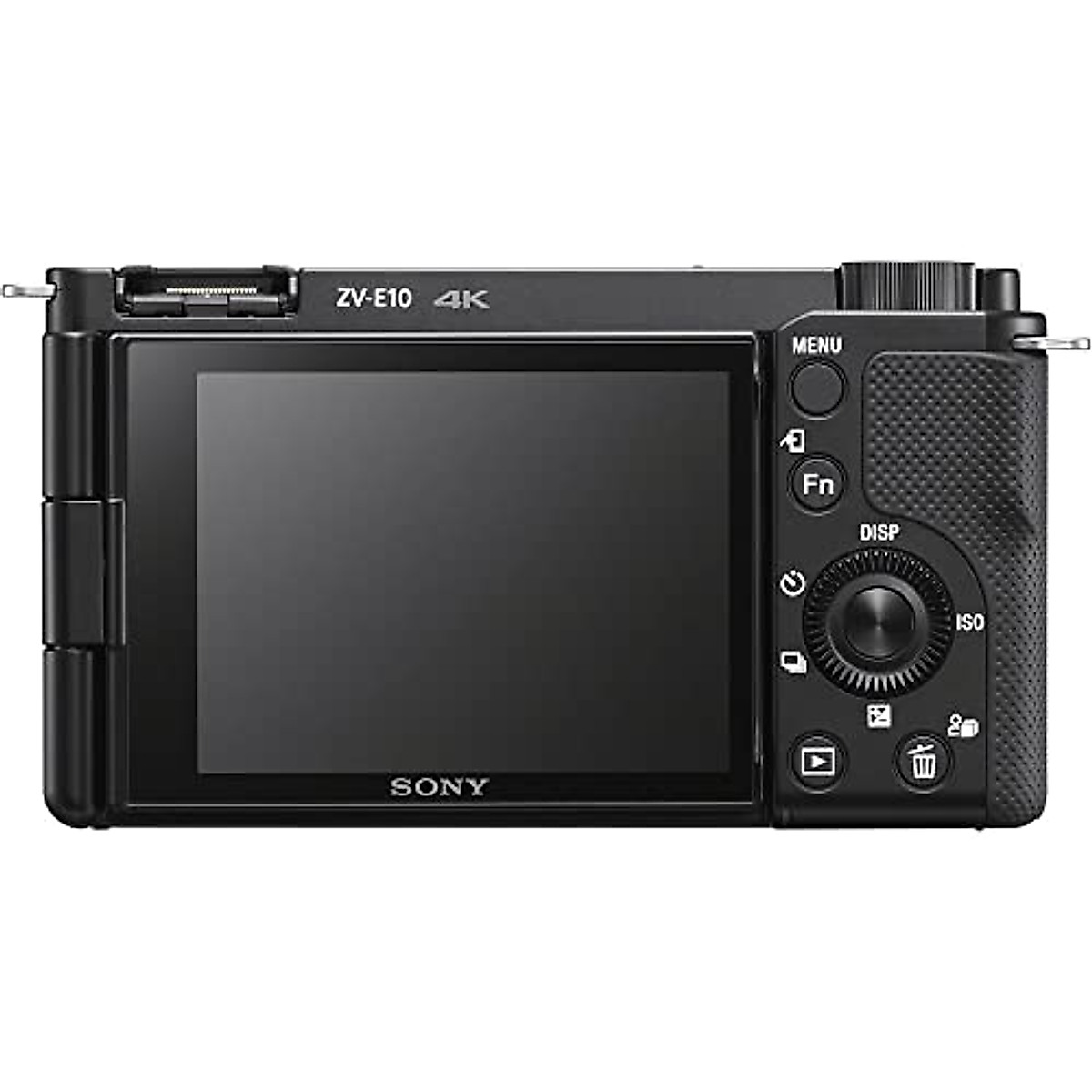 Sony ZV-E10 Mirrorless Camera with 16-50mm Lens (Black) (ILCZV-E10L/B) + 64GB Memory Card + Bag + Card Reader + HDMI Cable + Flex Tripod + Hand Strap + Memory Wallet + Cleaning Kit (Renewed)