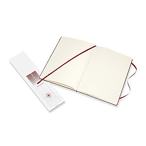 Moleskine Art Sketchbook, Hard Cover, A4 (8.25" x 11.75") Plain/Blank, Scarlet Red, 96 Pages