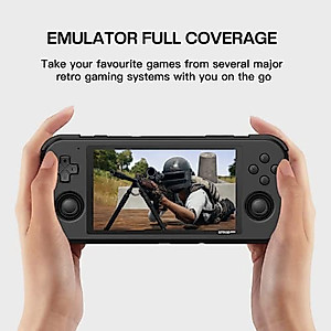 Retroid Pocket 3 Retro Game Handheld Console, Retroid Pocket 3 Android Retro Game Console Multiple Emulators Console Handheld 4.7 Inch 16:9 Display 4000mAh Battery Classic Games (Retro, 2+32GB)