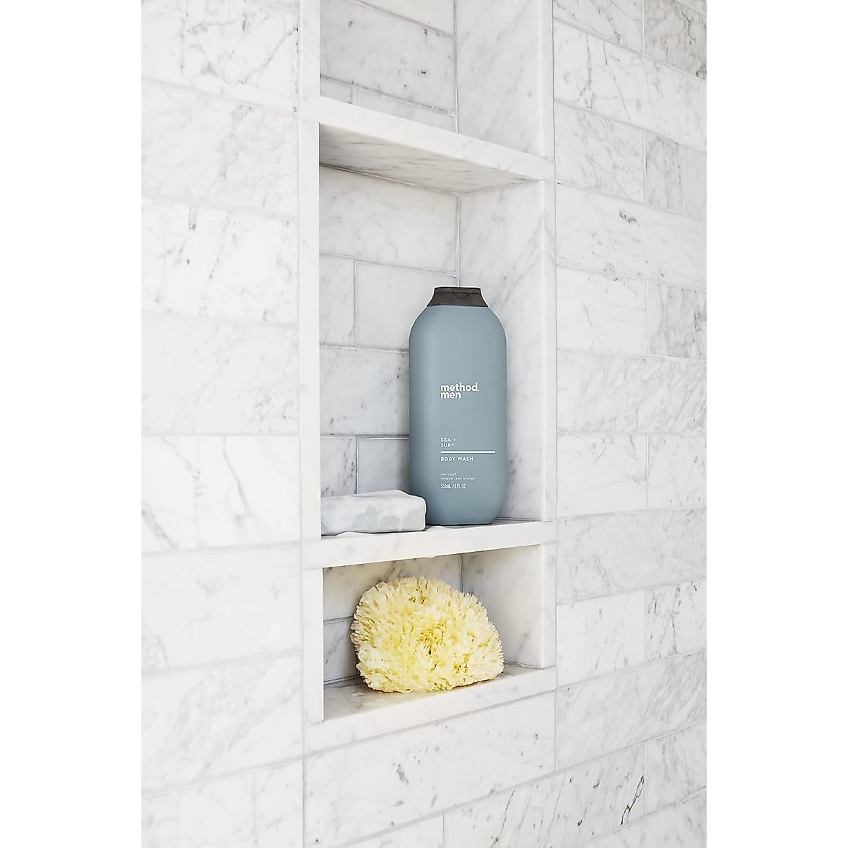 Method Men Body Wash, Juniper + Sage, Paraben and Phthalate Free, 18 FL Oz (Pack of 6)