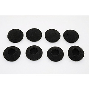 YunYiYi 4 Pairs Replacement Earpads Foam Ear Pads Sponge Cushions Cover Cups Compatible with Sony MDR-Q21 Q22 Q23 Q38 Q21LP Q68 BT140Q Q50 Q55 G73 Headphones Headset Earphones