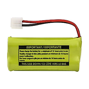 Replacement Battery for AT&T BT8001 / BT8000 / BT8300 / BT184342 / BT284342 / 89-1335-00 / 89-1344-01 / BATT-6010 / CPH-515D (3-Pack, Bulk Packaging)