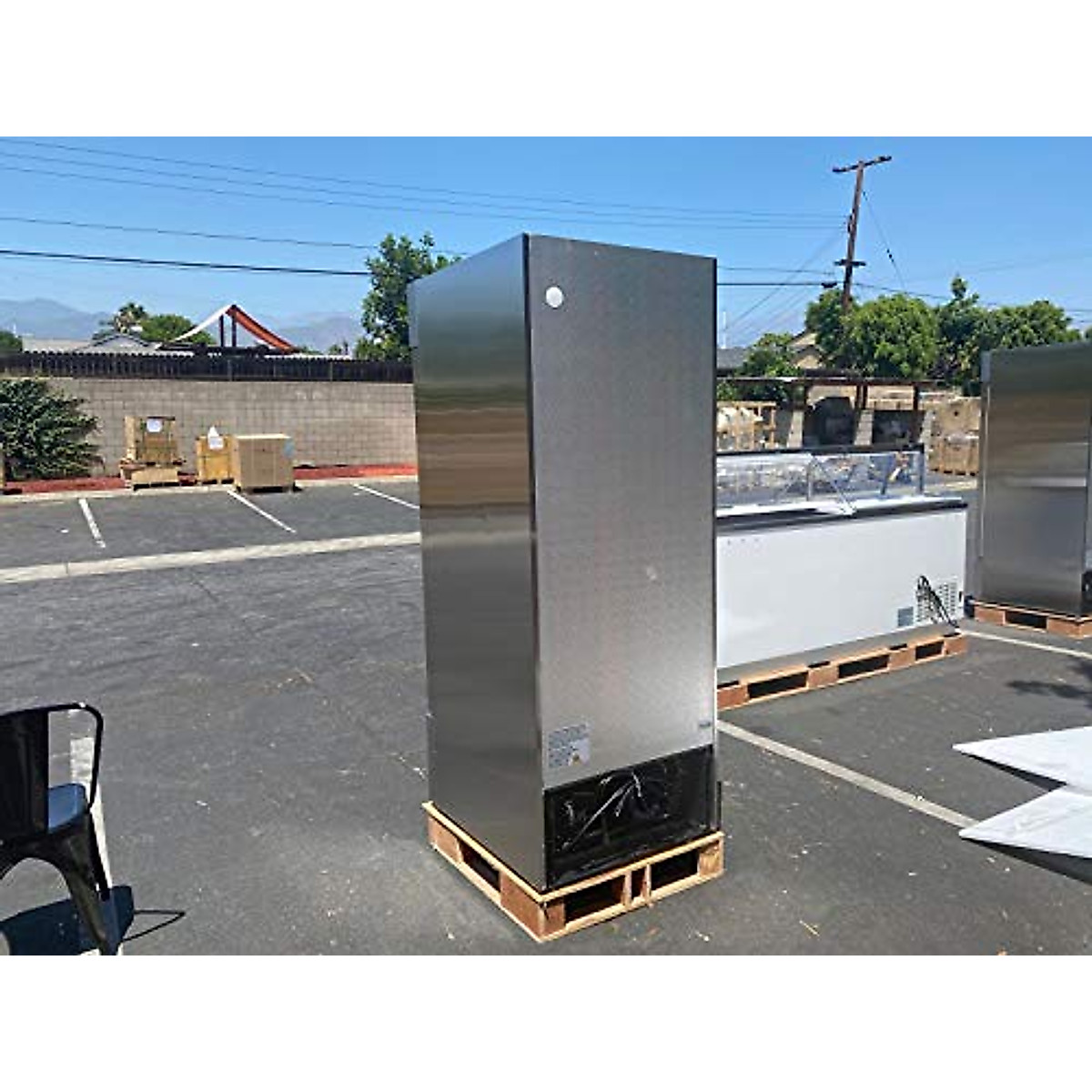 Commercial Refrigerator 1-Door Solid Upright Reach in Stainless Steel NSF 29" Width, Capacity 23 Cuft, Bottom Mounted Restaurant Quality Kitchen Cooler Fridge XB-27R-Dup-1