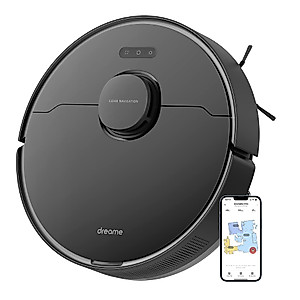 Dreametech D10s Pro Robot Vacuum and Mop Combo, Powerful 5000Pa Suction, AI-Powered Obstacle Recognition, 280mins Runtime, Robot Vacuum Cleaner Compatible with Alexa, Perfect for Pet Hair, Carpets