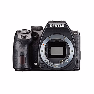 Pentax K-70 DSLR Camera (Body Only, Black) with Pentax smc DA 50mm f/1.8 Lens