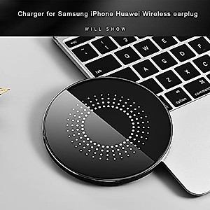 20W Wireless Charger pad for Samsung iPhone, Desktop Fast Wireless Charging 20W Max Compatible with Samsung Galaxy S22/S23/S21/S20/S10 Series, Charging for iPhone 13/14/12/11/Huawei/Wireless earplug