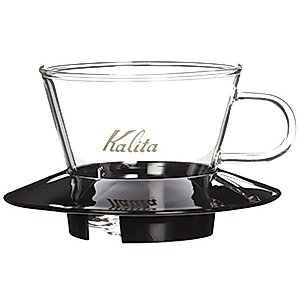 Kalita Wave Dripper 155 series glass [1-2 person] # 05045 (japan import) by Kalita (Carita)