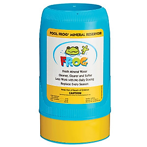 Pool FROG Model 6100 Mineral Reservoir + 3 Chlorine Bac Pacs + FROG BAM 90-Day Algaecide, Mineral and Chlorine Replacement Cartridges for Pool FROG Model 6100