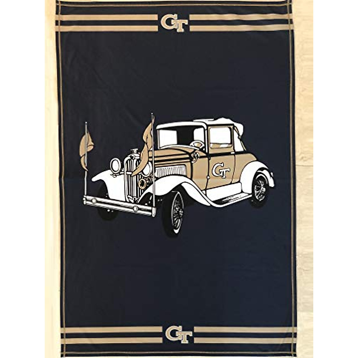 Vive La Fete College Blanket, Officially Licensed JMU, James Madison University Dukes, Warm & Lightweight Throw Measuring 40" X 58" from