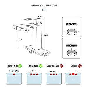 KMZSHPJNY Gold Bathroom Faucet Single Handle Vanity Faucet Farmhouse Bathroom Sink Faucet Bath Vessel Basin Faucet for Kitchen 6052