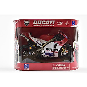 New-Ray 57723"Ducati Desmosedici Dovisoso No.4 Model Motorbike