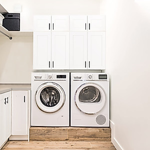 Design House 543124 Brookings Unassembled RTA (Ready-to-Assemble) Shaker Style Wall Kitchen Cabinet, 21x36x12, White