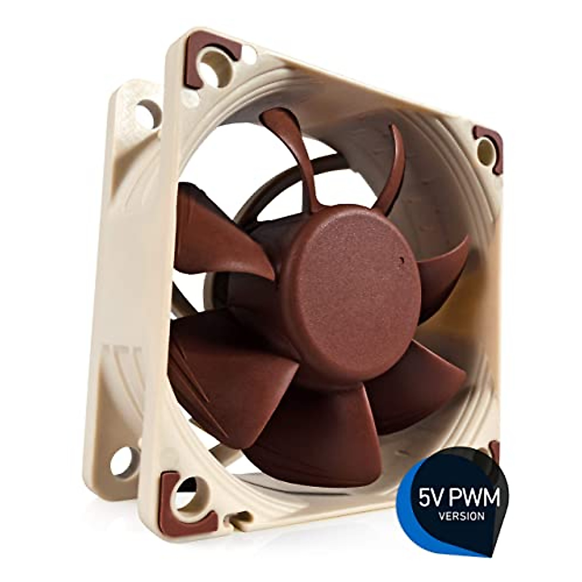 Noctua NF-A6x25 5V PWM, Premium Quiet Fan, 4-Pin, 5V Version (60mm, Brown)