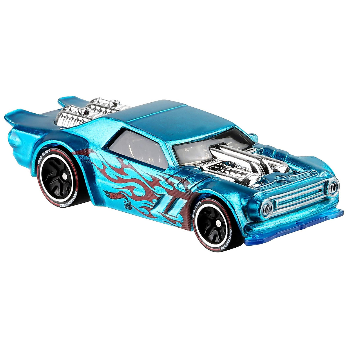 Hot Wheels id Vehicle Night Shifter with Embedded NFC Chip, Uniquely Identifiable, 1:64 Scale, for Kids Ages 8 Years and Older