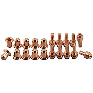 RIVERWELD Miller ICE-25C ICE-27C ICE-27T Plasma Cutter Cutting Electrode and Tip Nozzle 176656 176655 Consumables 20pcs