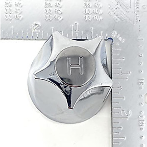 MI MADOL Imports, LLC MADOL Universal Handles with 2" Large Cavity [2233] Shower Replacement Handle Kit Easy Installation/Manerales para Regaderas Universales Caben en Todo tipo de Grifos