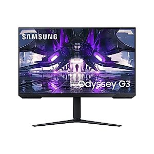 SAMSUNG 32" Odyssey G32A FHD 1ms 165Hz Gaming Monitor with Eye Saver Mode, Free-Sync Premium, Height Adjustable Screen for Gamer Comfort, VESA Mount Capability (LS32AG320NNXZA)