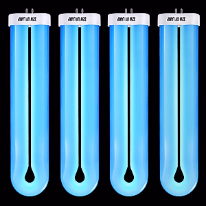 BF190 Replacement Bulb Compatible with Flowtron BK-40D Bug Zapper Electronic Insect Killer, 10 Inch FUL32T8/BL U Shape Bug Zapper Light Bulb for Outdoor (4 Pack)