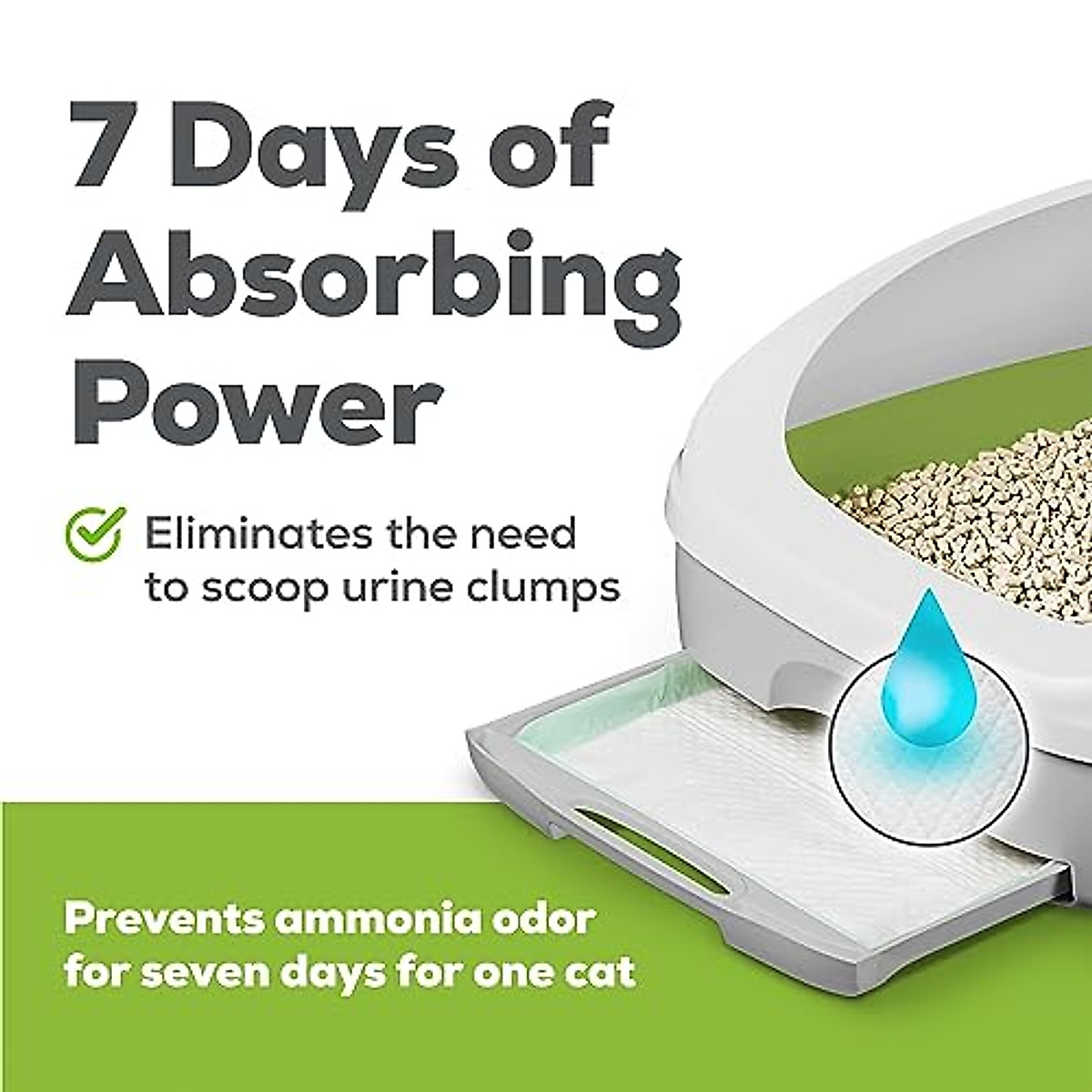 Purina Tidy Cats Cat Litter Breeze Pads Refill Pack Multi Cat Litter Pads - 8 ct. Bag