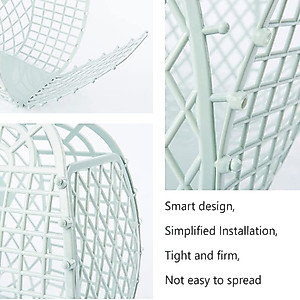 Piliwl Portable Shower Caddy Baskets with Handles,Portable shower caddy Tote,For Bathroom,Pantry,Kitchen,Dorm Room,Garage,Camp (Red)