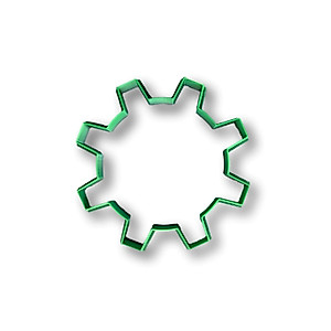 Gear Cookie Cutter (4 inch)