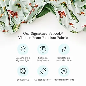 Posh Peanut Footie Pajamas for Baby Girls – Sleepers in Ultra-Soft Viscose from Bamboo with 2-Way Zipper & Ruffle Trim – Newborn to Toddler Sleepwear (Dusty Rose, 6-9 Months)