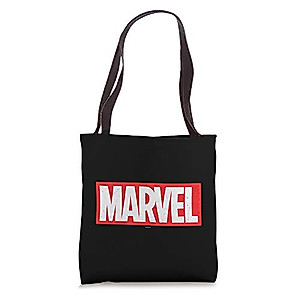 Marvel Classic Red Brick Logo Tote Bag