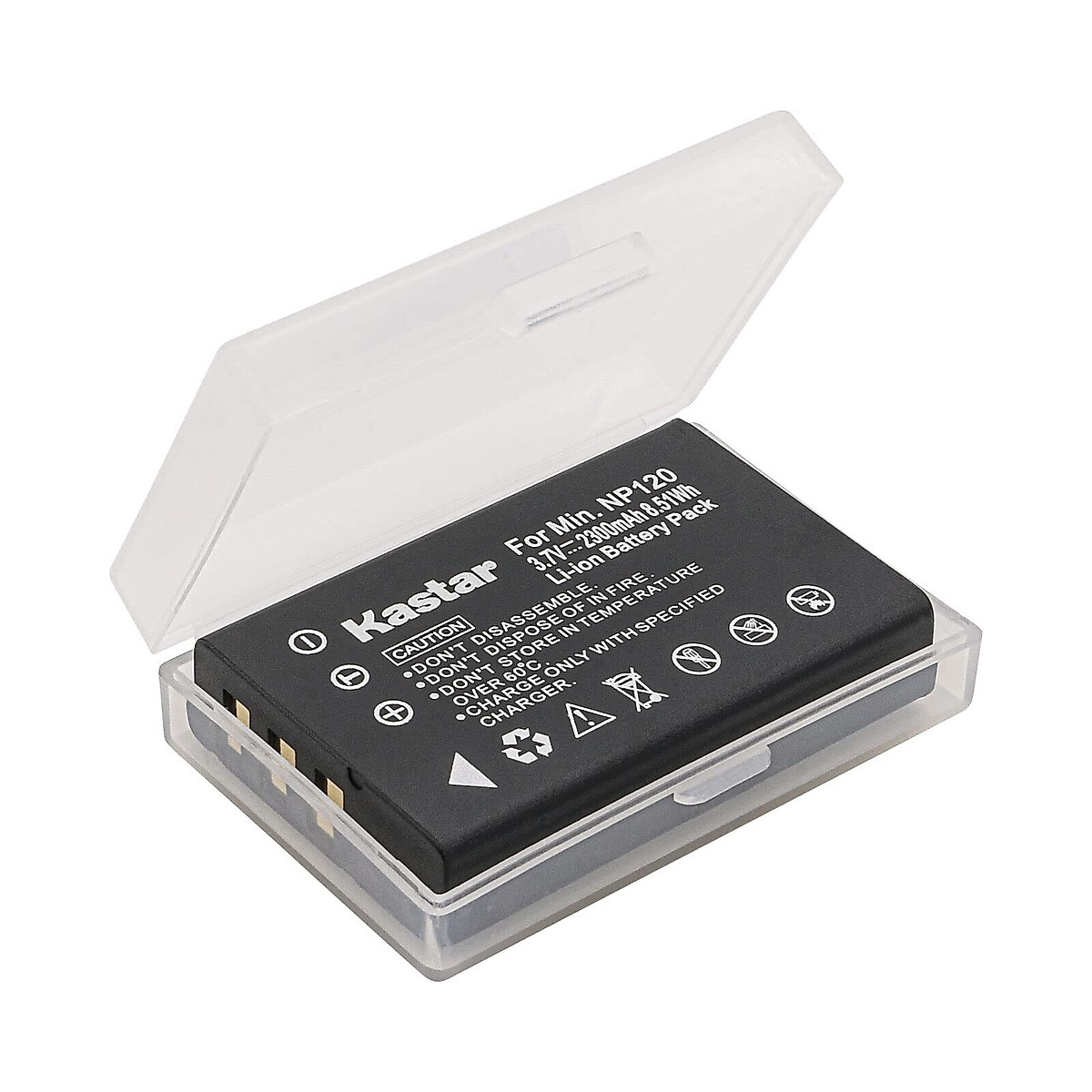 Kastar 2-Pack Battery and LTD2 USB Charger Replacement for Fujifilm NP-120, NP-120B, FNP120, TOSHIBA NP-120, PX1657, PENTAX D-LI7, RICOH DB-43, CONTAX BP-1500S, KYOCER BP-1500S Battery