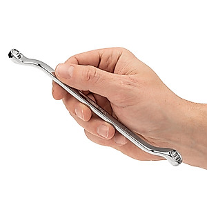 TEKTON 8 mm x 10 mm 45-Degree Offset Box End Wrench | WBE24308