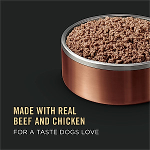 Purina Pro Plan Dog Food Grain Free Classic Pate, Beef and Chicken Entrée - (Pack of 12) 13 oz. Cans