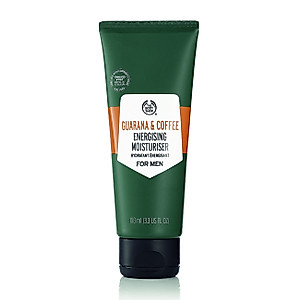 The Body Shop Guarana and Coffee Energizing Moisturizer For Men, 3.3 Fl Oz