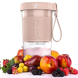Nurtured Effect Portable Blender for Shakes and Smoothies, Personal Blender Cup, Fresh Juice Blender Bottle, Travel Blender made with BPA-Free Materials, USB Rechargeable, Mini Blender for Juice or Smoothies, Smoothie Maker
