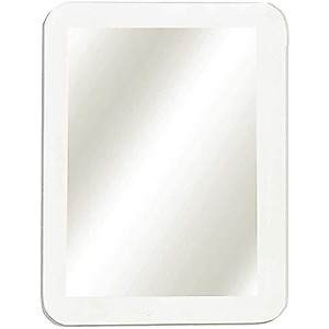 Boxgear Magnetic Locker Mirror - 5" x 7"- for School Locker, Bathroom, Household Refrigerator, Locker Accessory, Workshop Toolbox or Office Cabinet