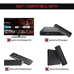 Replacement Voice Remote L5B83G (3rd GEN) fit for Fire TV Stick (2nd Gen, 3rd Gen, Lite, 4K), Fire TV Cube (1st Gen & 2nd Gen), and Fire TV (3rd Gen, Pendant Design)
