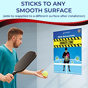 Augment Pickleball Rebounder - Ultimate Pickleball Training Aid for Pickleball Practice - Improve Your Dinks and Reflexes at The Net