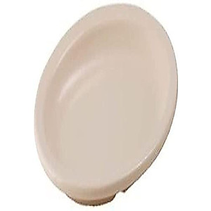 13" X 8", Oval Platter with Narrow Rim, Tan (Set of 1 Dozen Units)