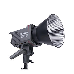 Amaran 100x Upgrade,amaran 100xs Bi-Color LED Video Light 130W 2700-6500k Bluetooth App Control 9 Built-in Lighting Effects DC/AC Power Supply Ultra Silent Fan