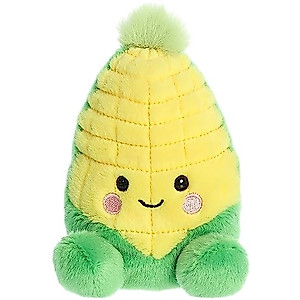 Aurora® Adorable Palm Pals™ Wavey Corn™ Stuffed Animal - Pocket-Sized Fun - On-The-Go Play - Yellow 5 Inches