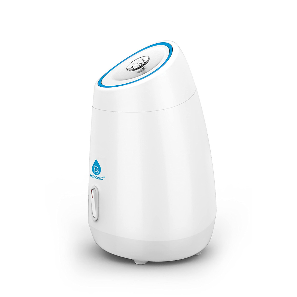 Pursonic White Facial Steamer - Face Steamer for Facial Deep Cleaning Tighten Skin - Daily Hydration for Unclogging Pores & Moisturizing Skin