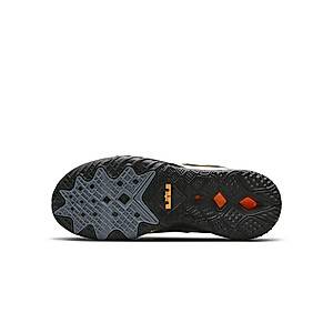 Nike Men's Lebron XVIII Low Greedy White/Black-Iron Grey-Volt (CV7562 100) - 8.5