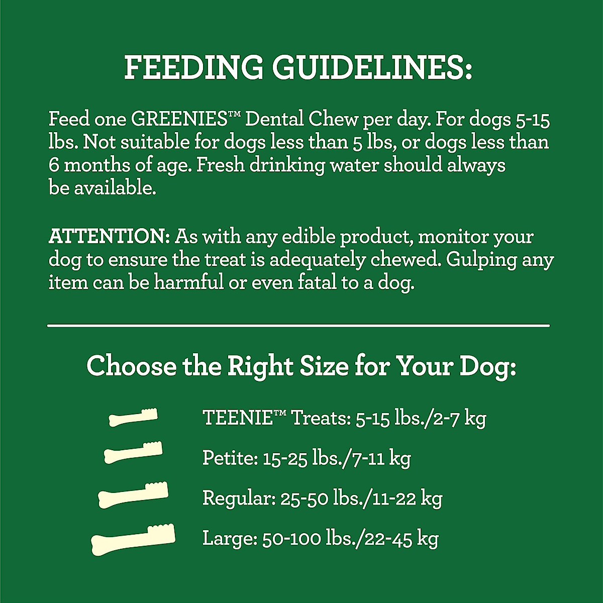 Greenies Aging Care Petite Natural Dental Care Dog Treats, 27 oz. Pack (45 Treats)