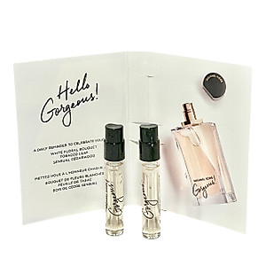 Michael Kors Gorgeous EDP Sample 1.5ml X 2 (LOT OF 2)