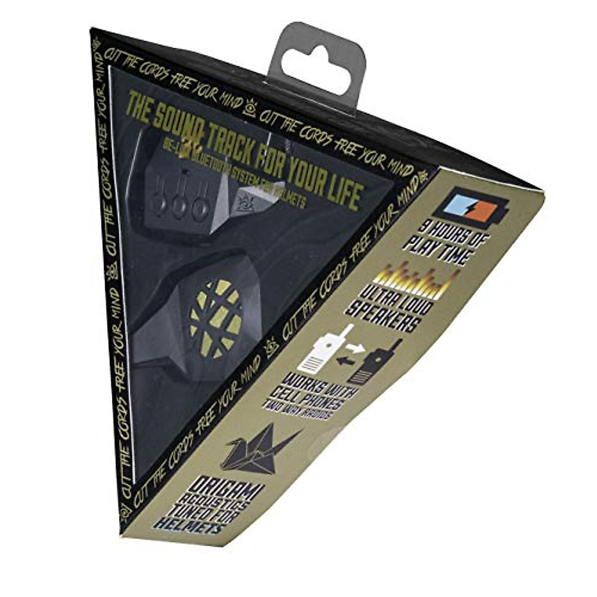 BE Headwear Bluetooth Headset- Drop in Headphones Compatible with any Ski or Snowboard Audio Ready Helmet Black , BEL3.0