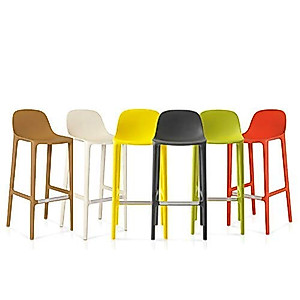 Emeco Broom 24 Counter Stool, Dark Grey