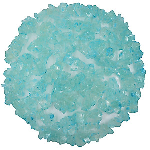 FirstChoiceCandy Rock Candy Strings 1.5 Pound Bulk Bag (Light Blue Cotton Candy)