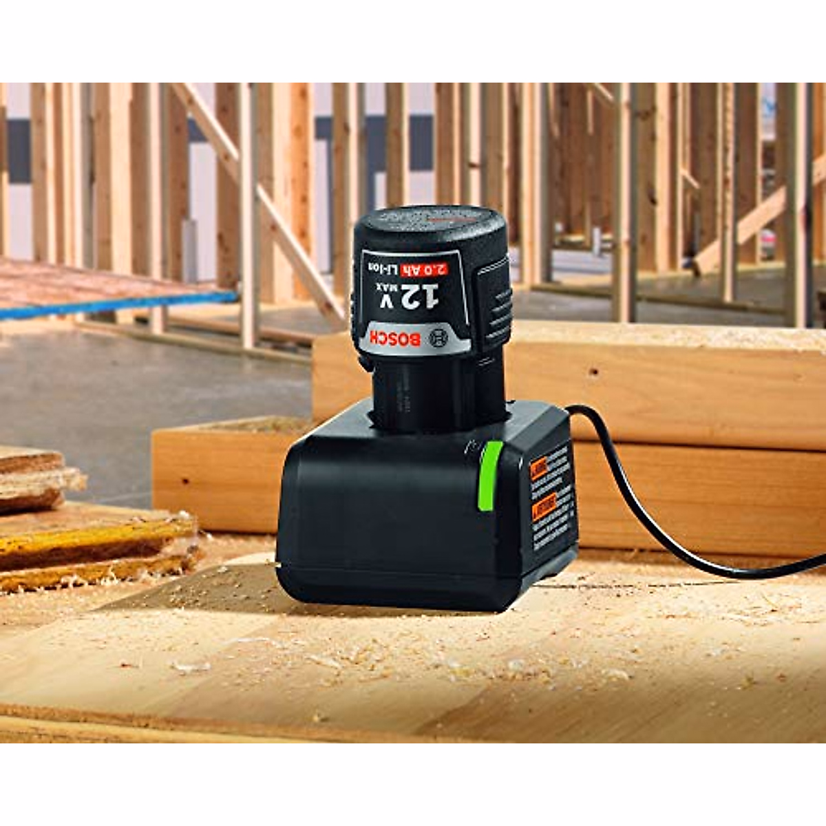 BOSCH GXS12V-01N12 12V Max Lithium-Ion Battery and Charger Starter Kit